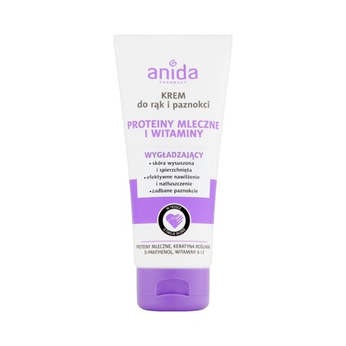 ANIDA KREM DO RĄK 100ML WYGŁADZAJĄCY PROTEINY MLECZNE I WITAMINY ...