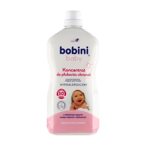 BOBINI BABY KONCENTRAT DO PŁUKANIA UBRANEK 1.8L 50 PRAŃ drogeriejasmin