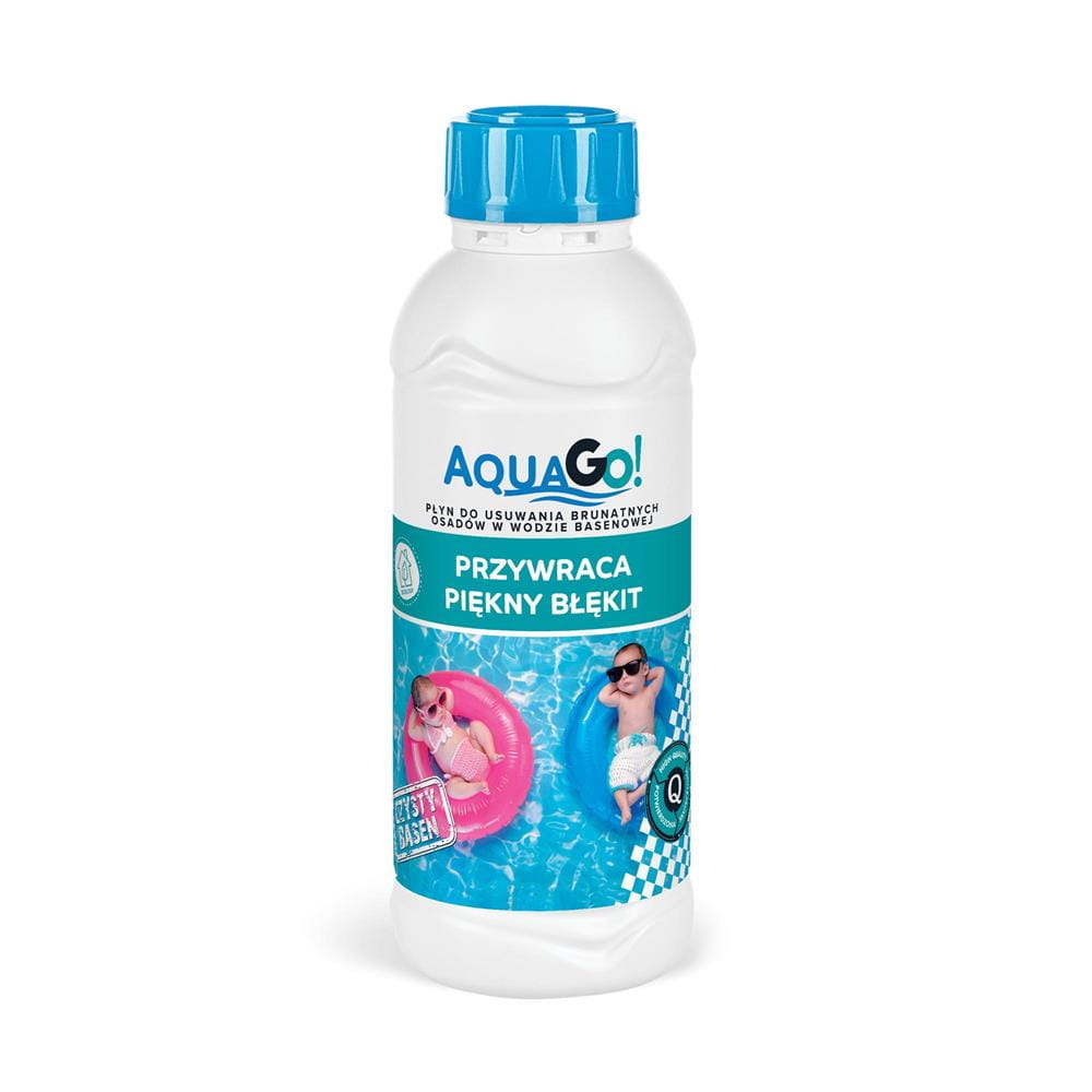 AQUA GO! BASO C 1L PRZYWRACA PIĘKNY BŁĘKIT drogeriejasmin