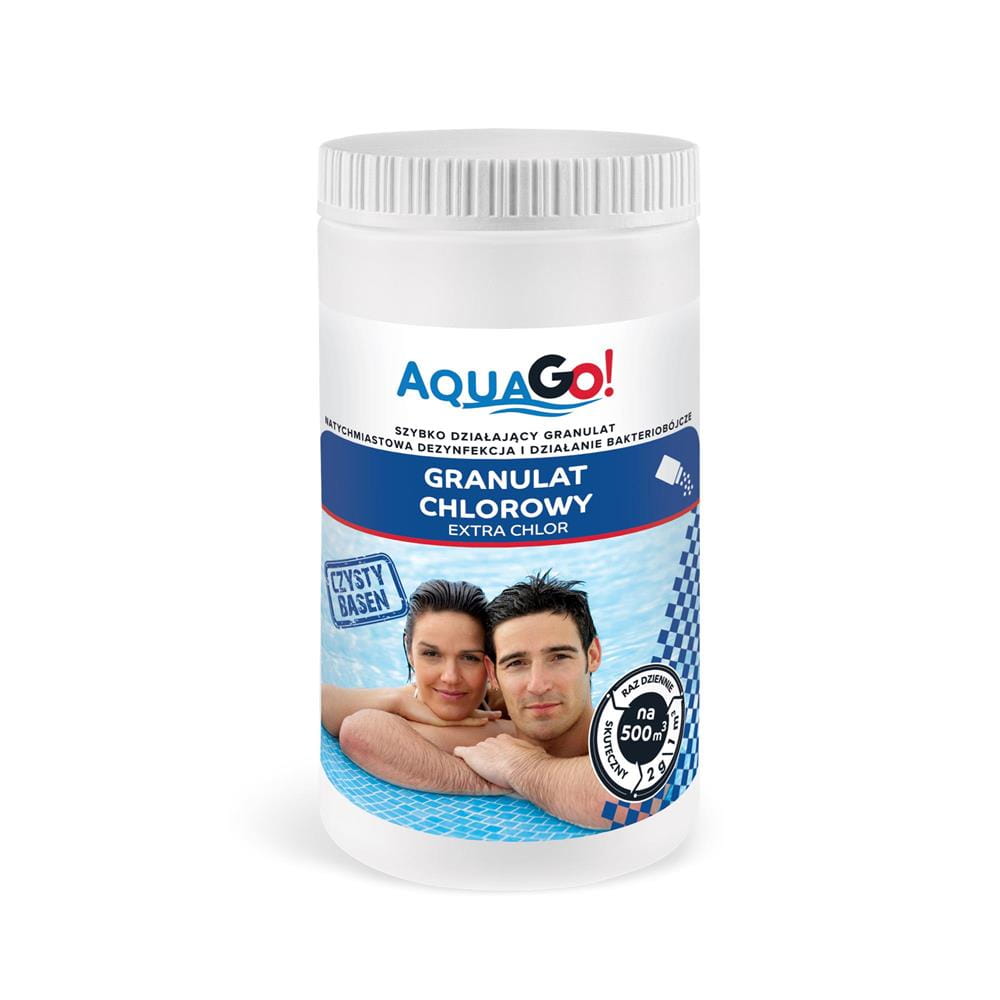 AQUA GO! EXTRA CHLOR 1KG GRANULAT CHLOROWY drogeriejasmin